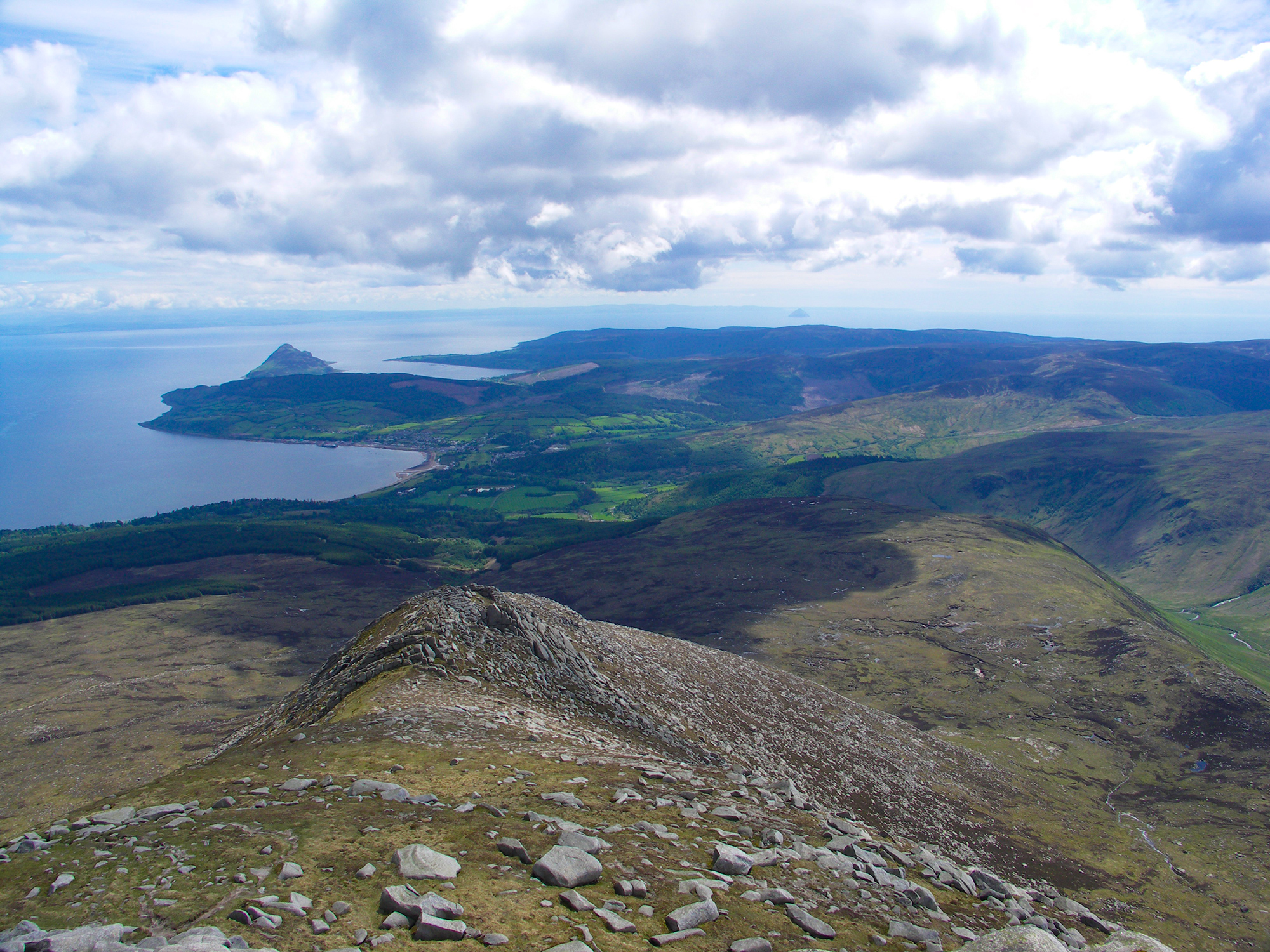 Tour auf den Goatfell auf der Schottischen Insel Arran - marcatweb.de